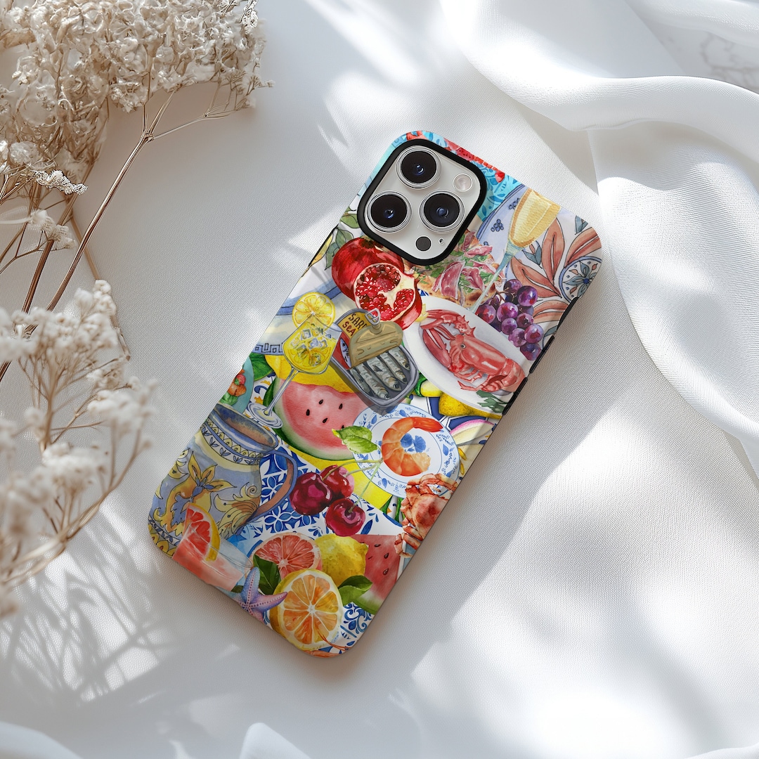 Magsafe Italian Summer Collage Aesthetic Phone Case - European Summer ...