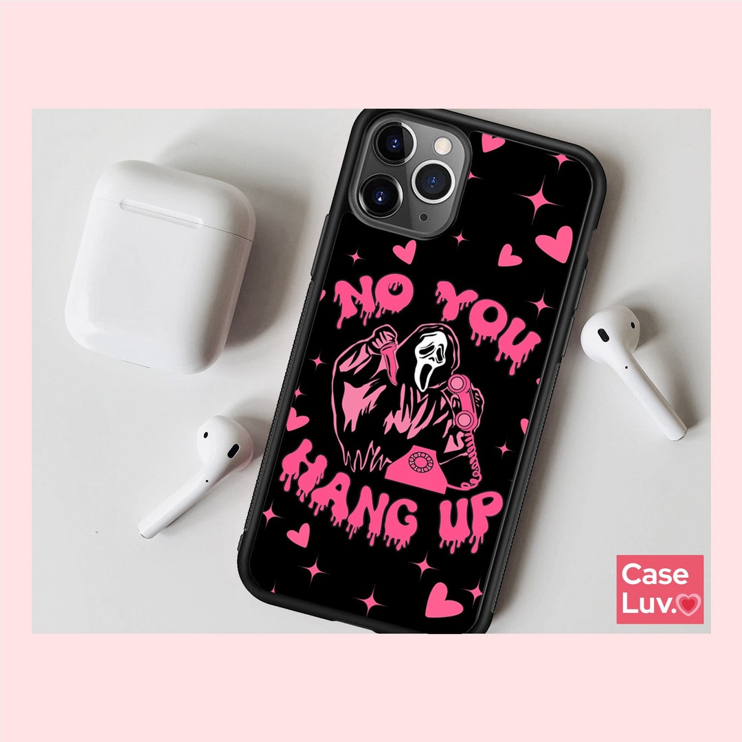 No You Hang up Ghost Face Phone Case for Halloween Spooky iPhone 15 ...
