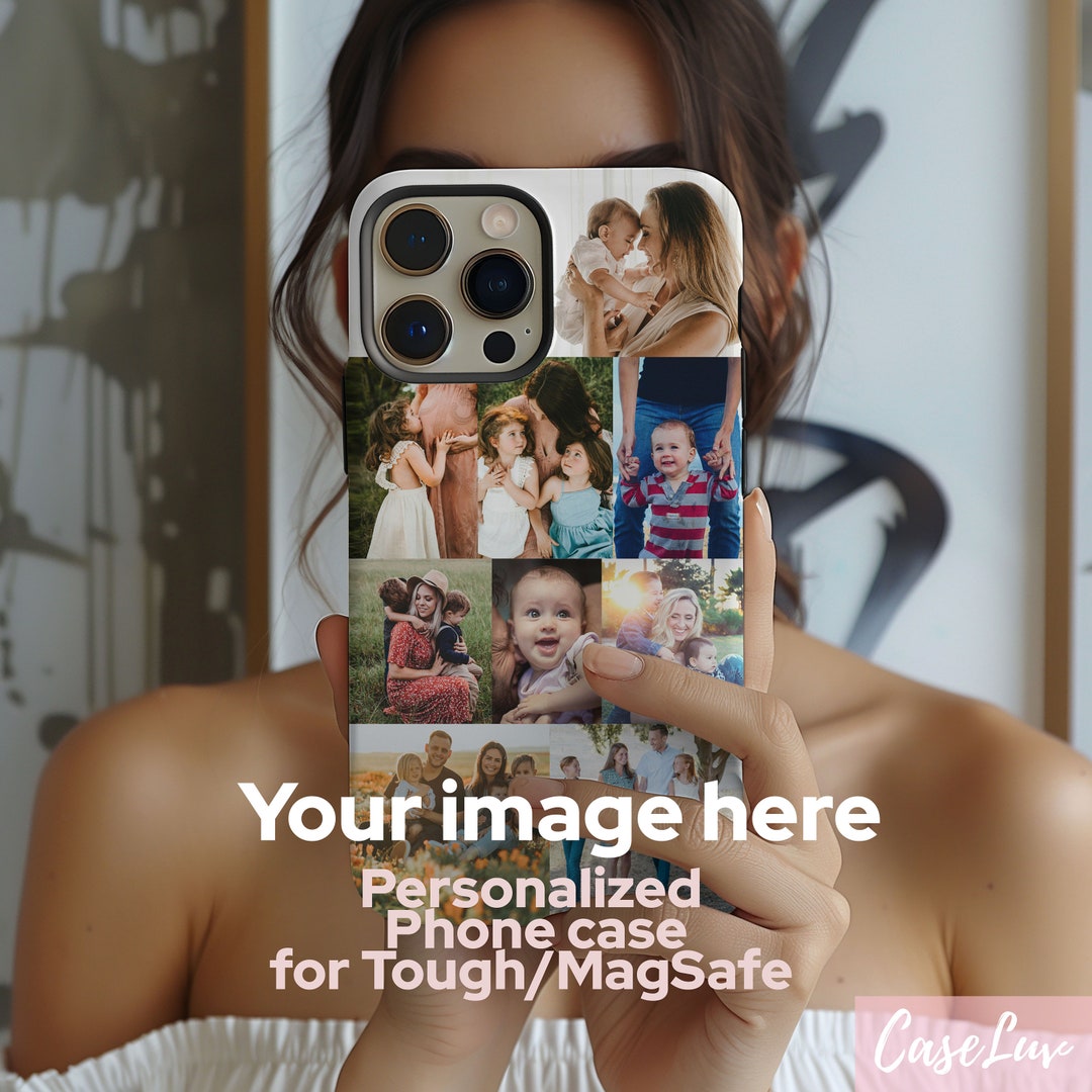 Personalized Custom Picture Collage Phone Case, Custom Phone Case With ...
