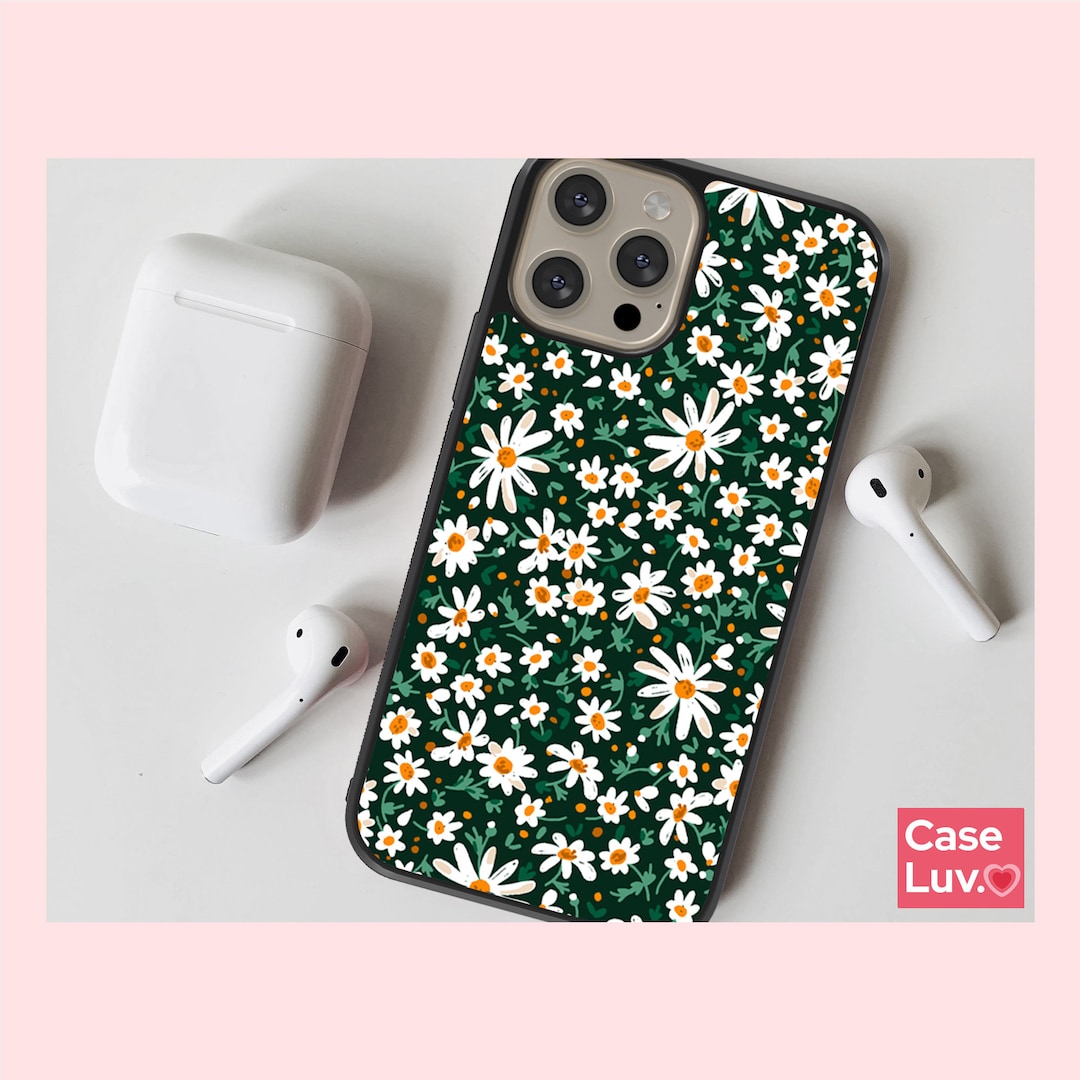 Aesthetic Wild Flower Phone Case, Ditsy Floral iPhone 14, iPhone 13 ...