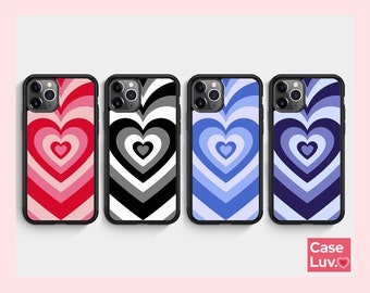 Red Heart Phone Case - Etsy