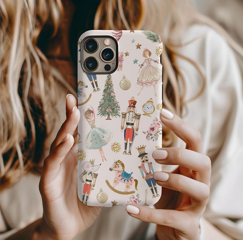 Coquette Christmas iPhone Case for Magsafe Nutcracker iPhone Cover for ...