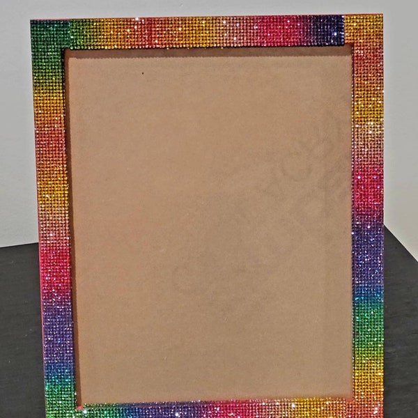 Pink Rhinestone Frame - Etsy