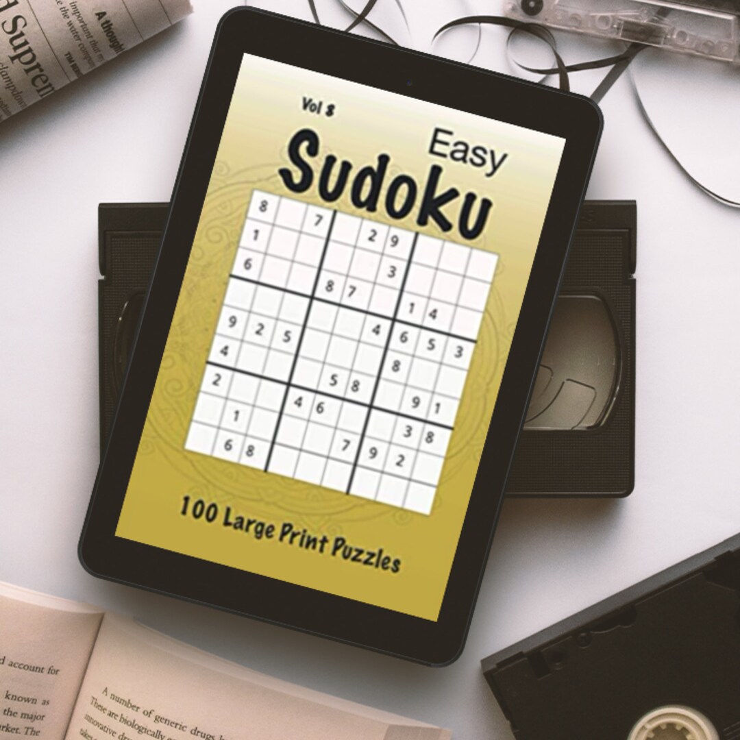 Easy Sudoku Puzzles vol.8 for Goodnotes, Notability, Printable, One ...
