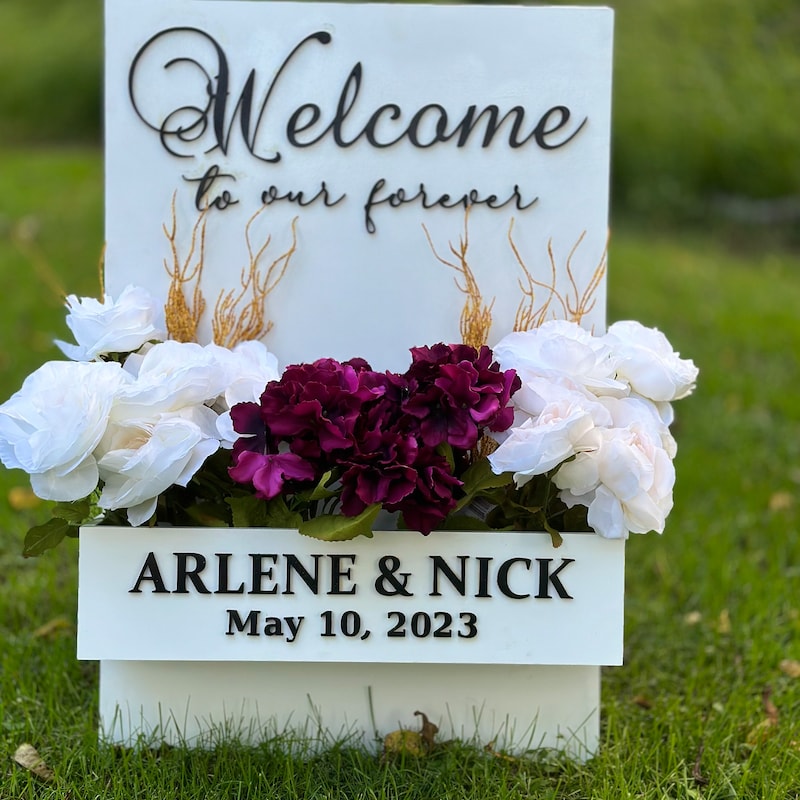 Flower Box Sign - Etsy