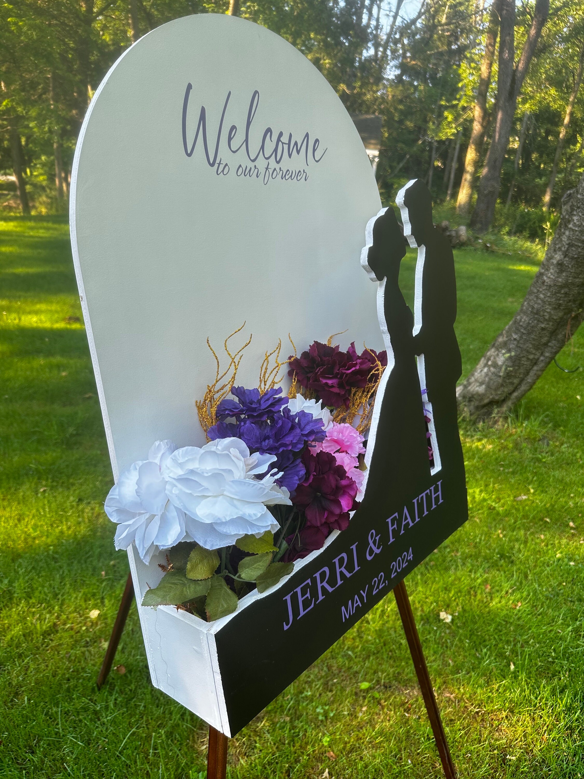 Wedding Flower Box - Wedding Sign, Wedding Flower Box Sign Baby Shower ...