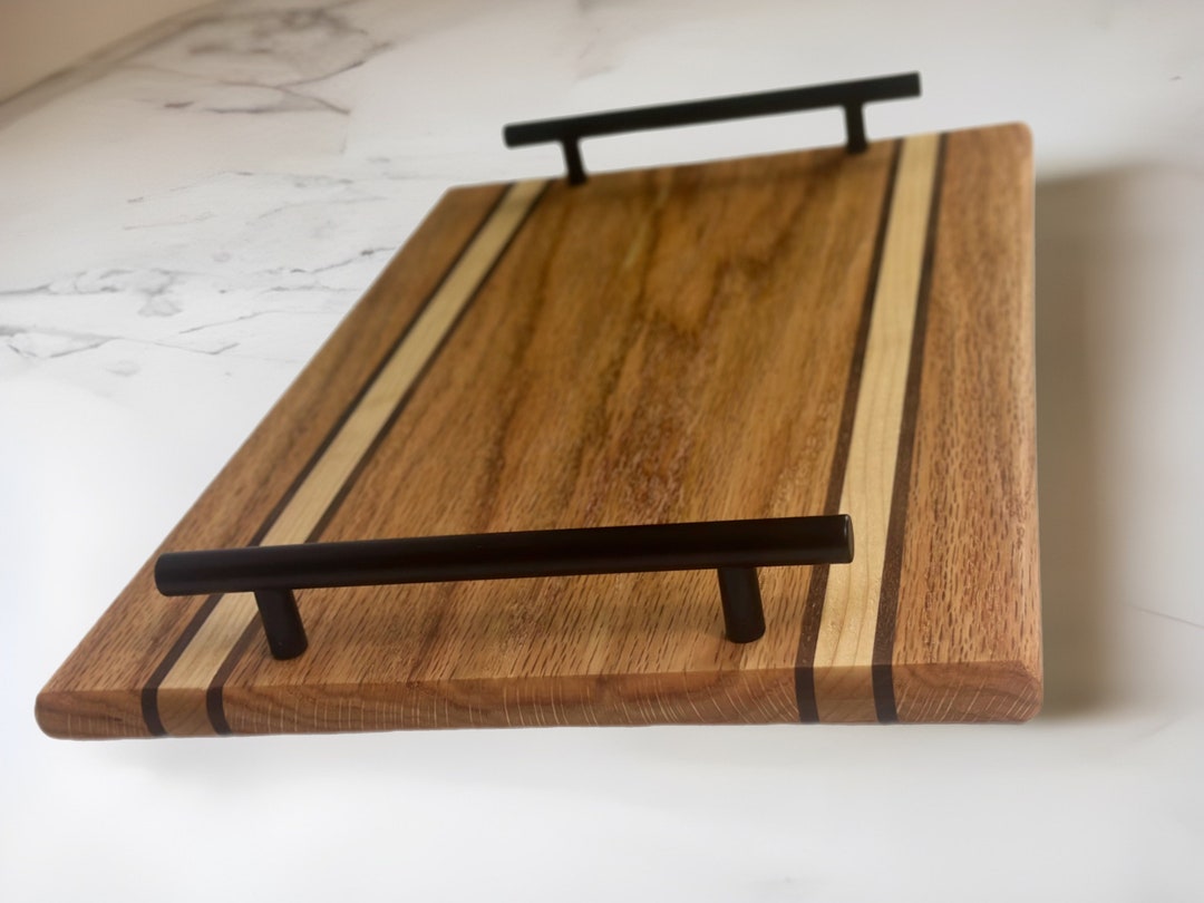Oak Tray, Serving Tray, Handmade Tray - Etsy