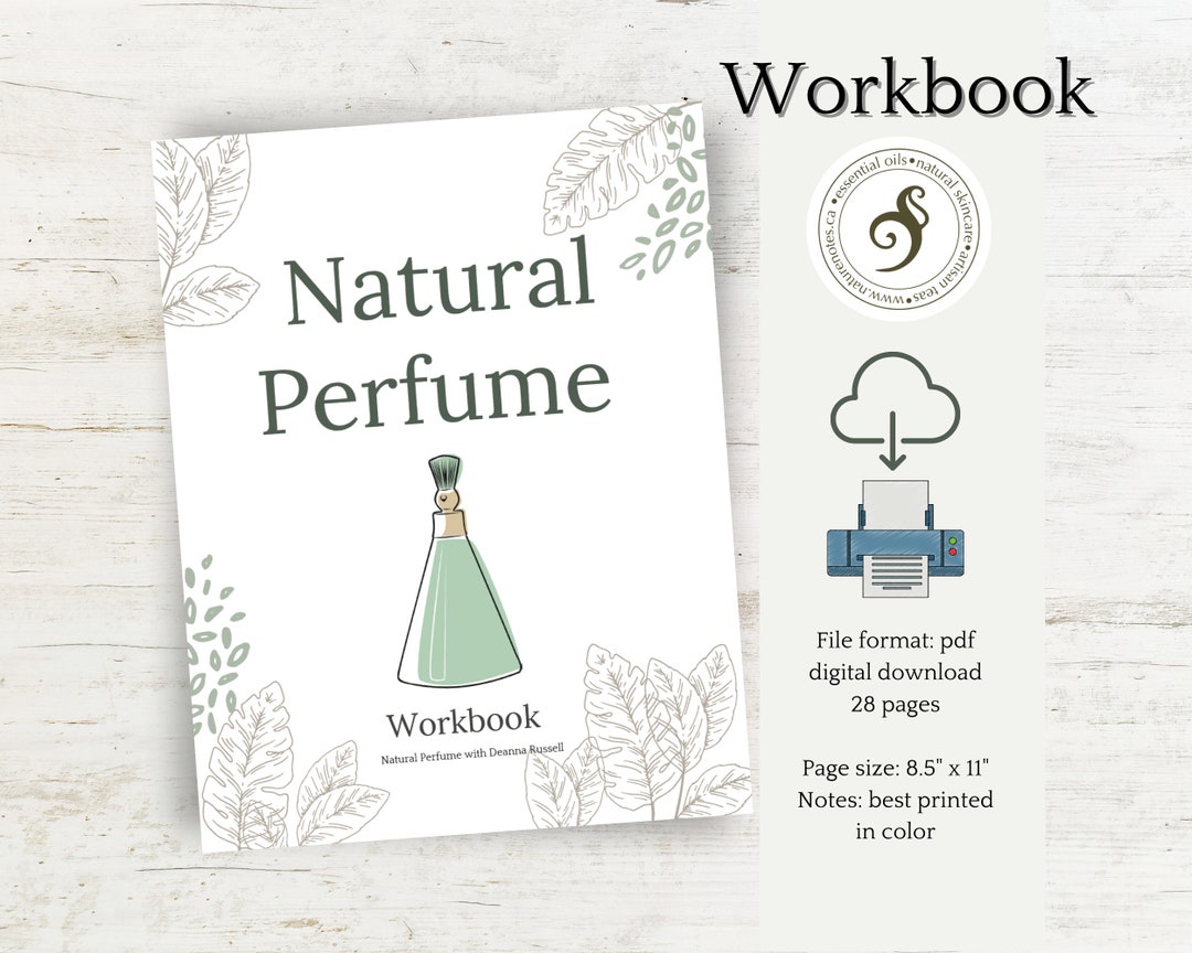 Natural Perfume Workbook - Etsy