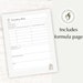 Essential Oil Profile Worksheet templates - Etsy