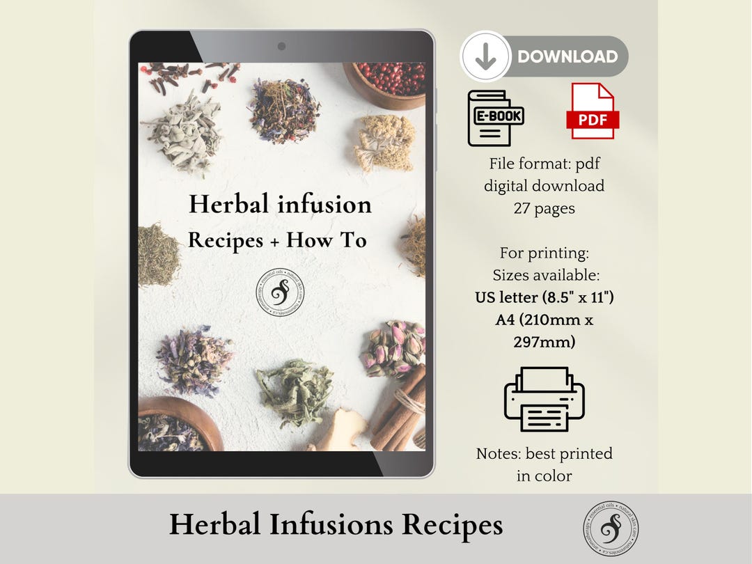 Beginner's Guide to Herbal Infusion: Recipes and Instructions Included ...