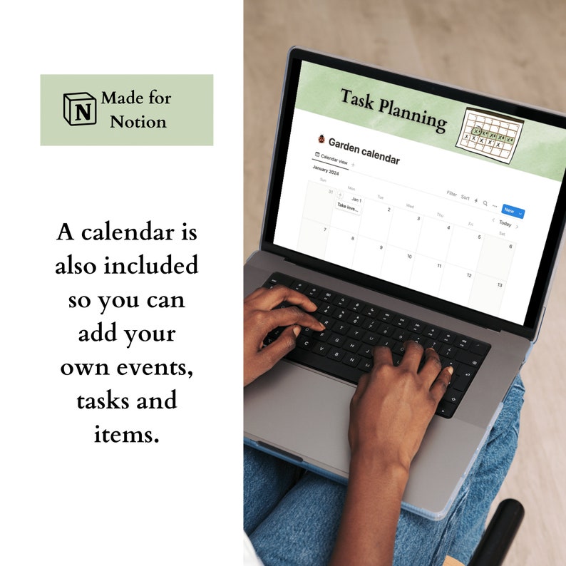 Digital Garden Planner (notion Template) - Etsy