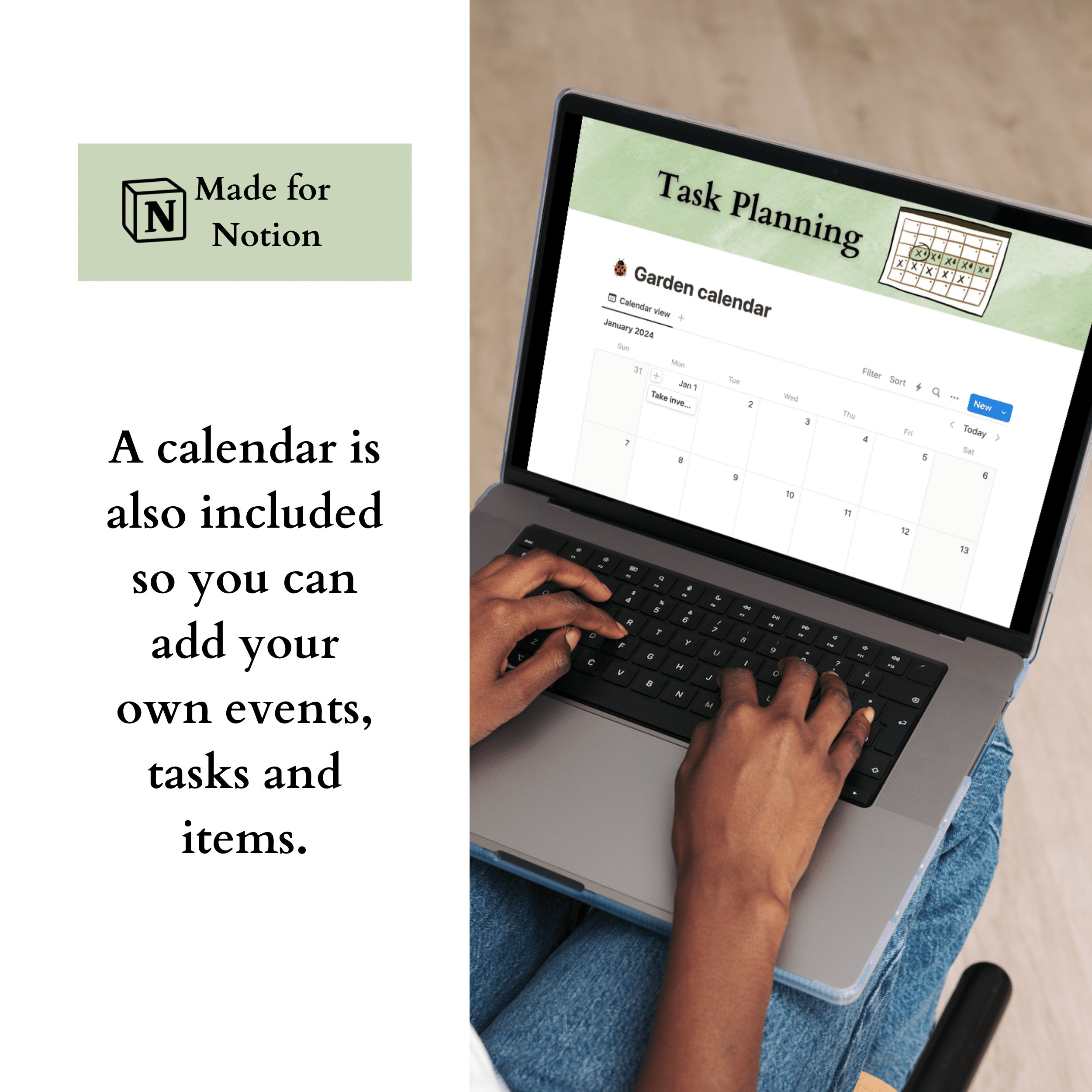 Digital Garden Planner (notion Template) - Etsy
