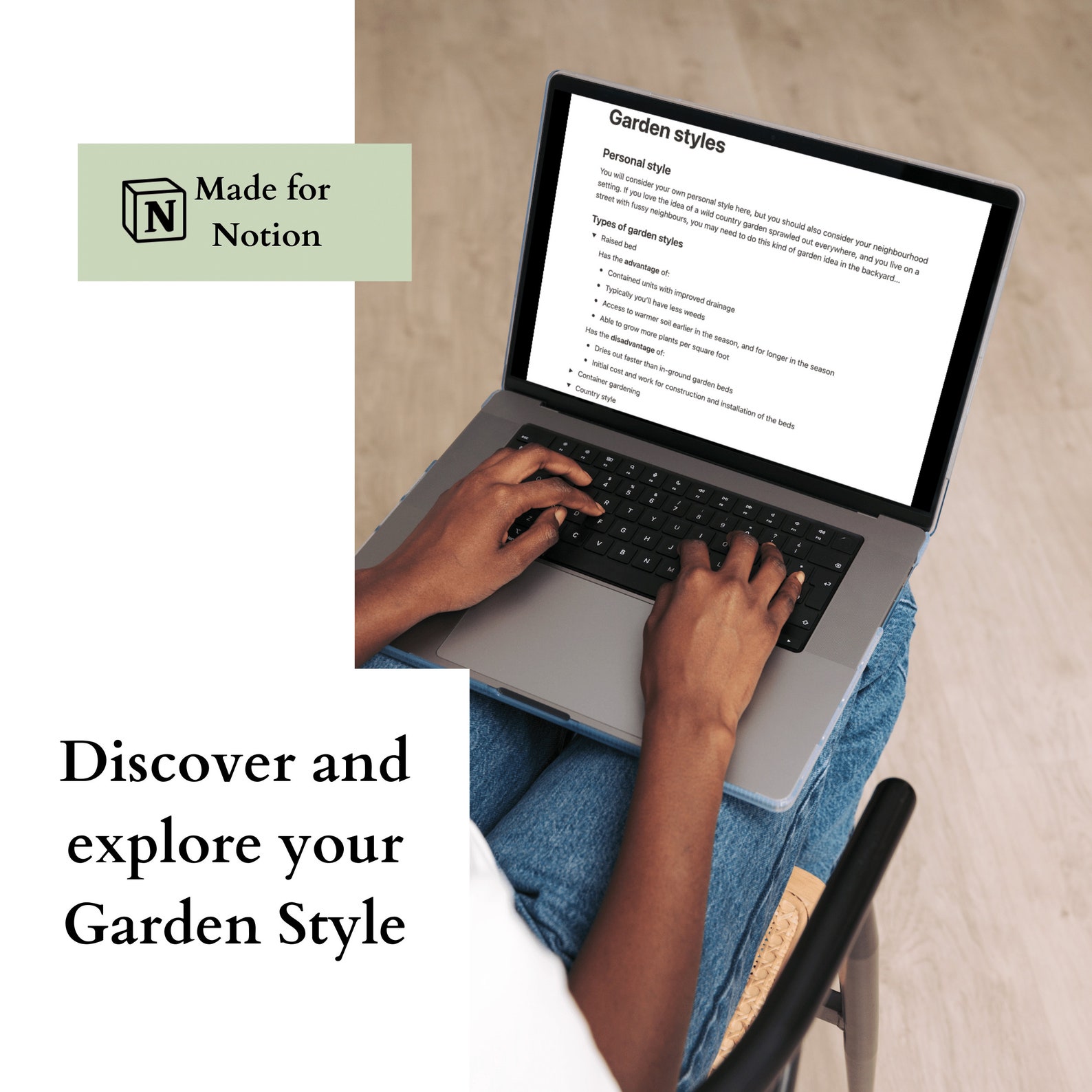 Digital Garden Planner (notion Template) - Etsy