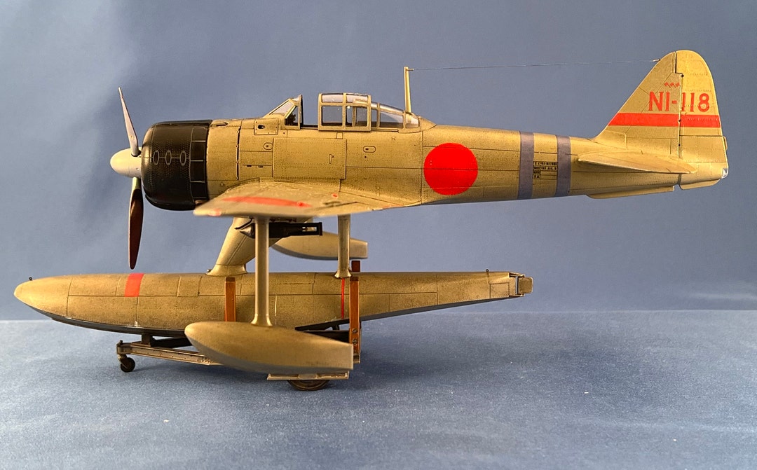 Mitsubishi A6M2-N Rufe 1/48 Scale - Etsy