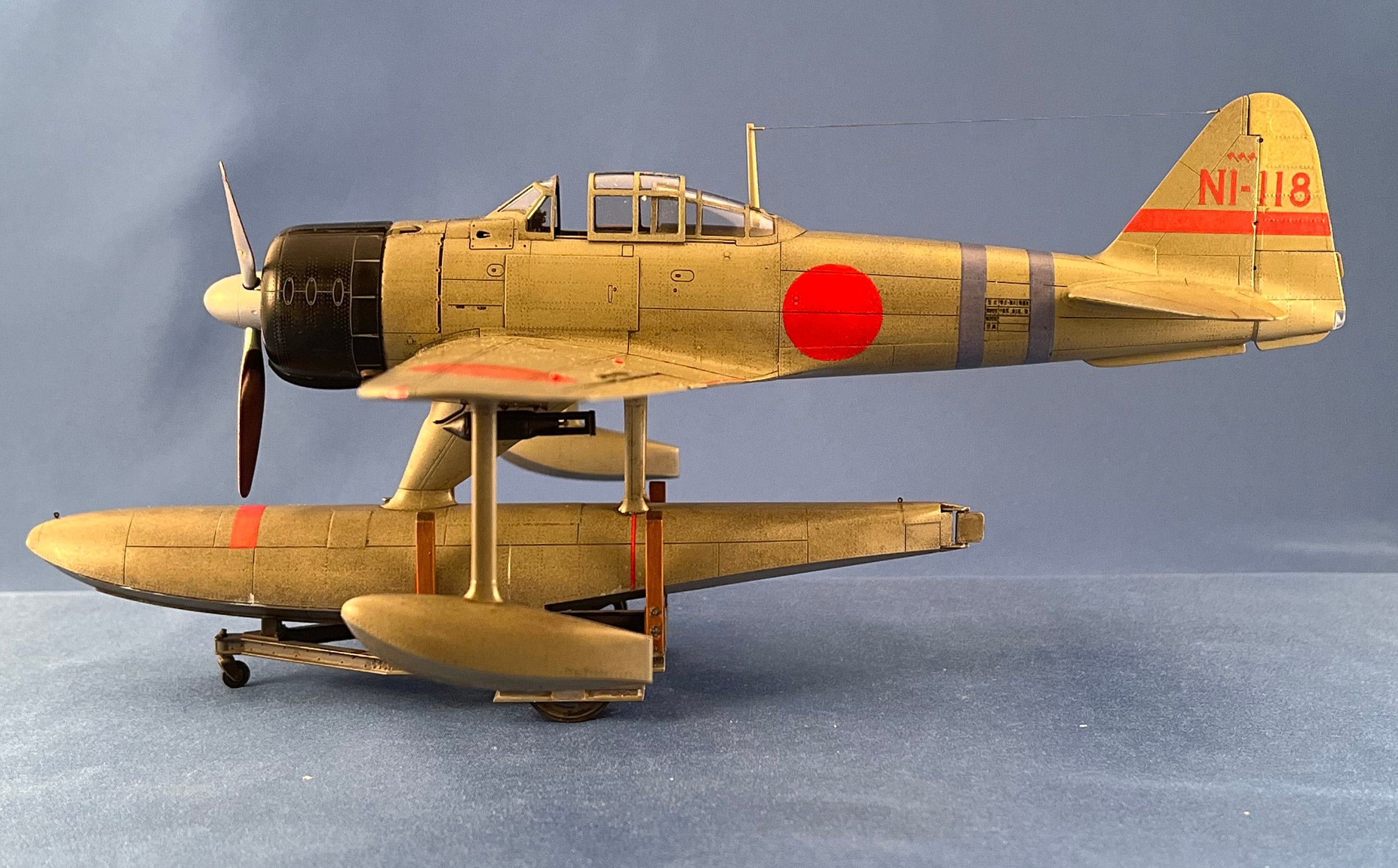 Mitsubishi A6M2-N Rufe 1/48 Scale - Etsy