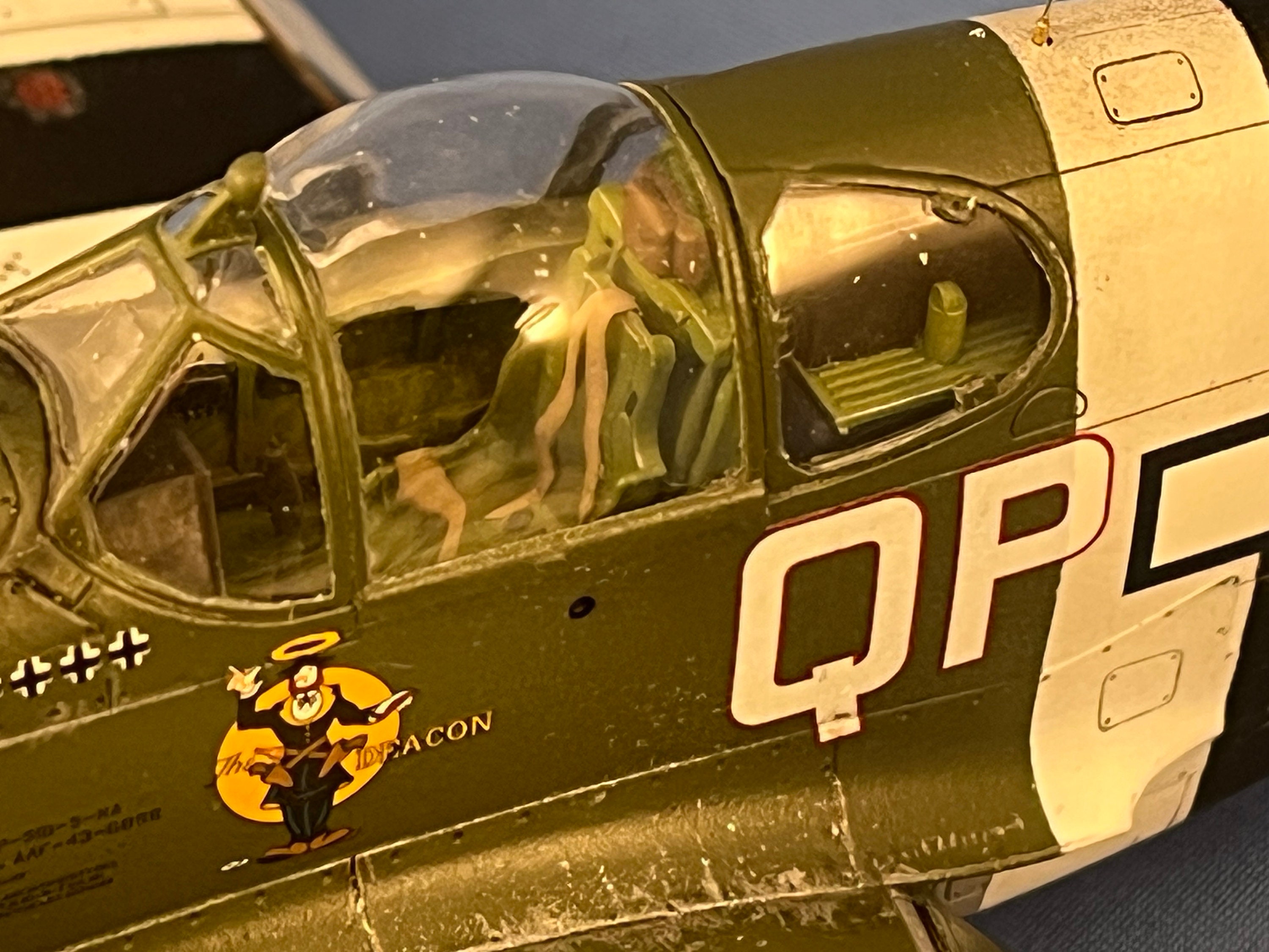 North American P-51B Mustang the Deacon 1/48 Scale - Etsy