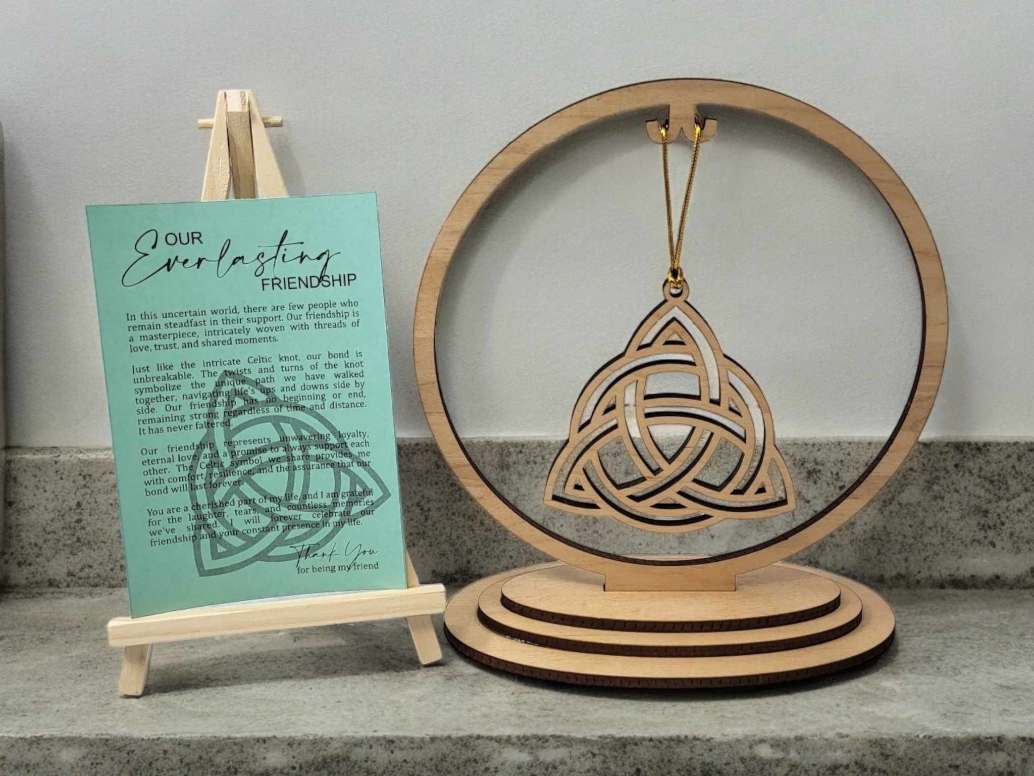 Celtic Knot Ornament - Symbol of Everlasting Friendship - Etsy