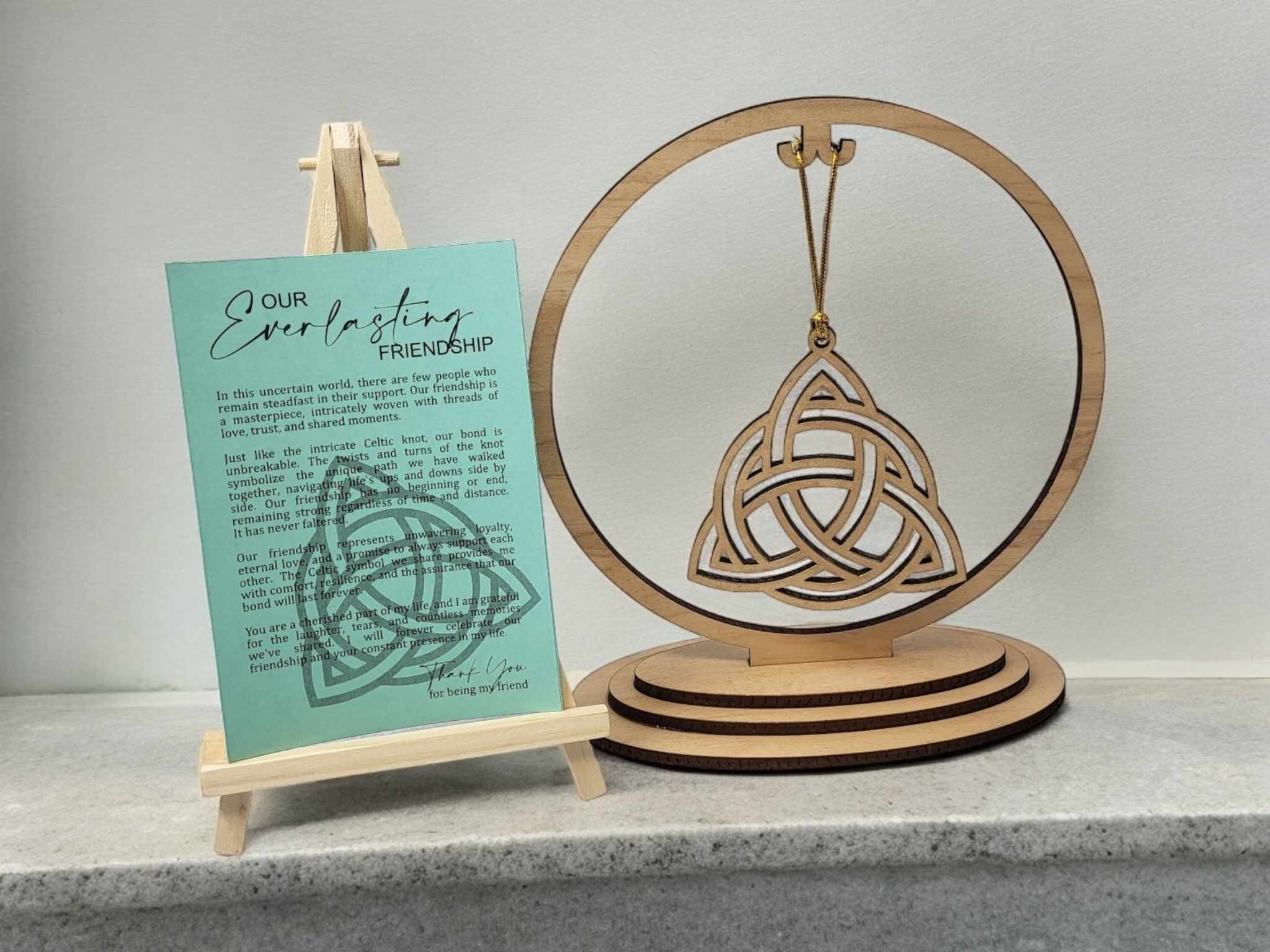 Celtic Knot Ornament - Symbol of Everlasting Friendship - Etsy