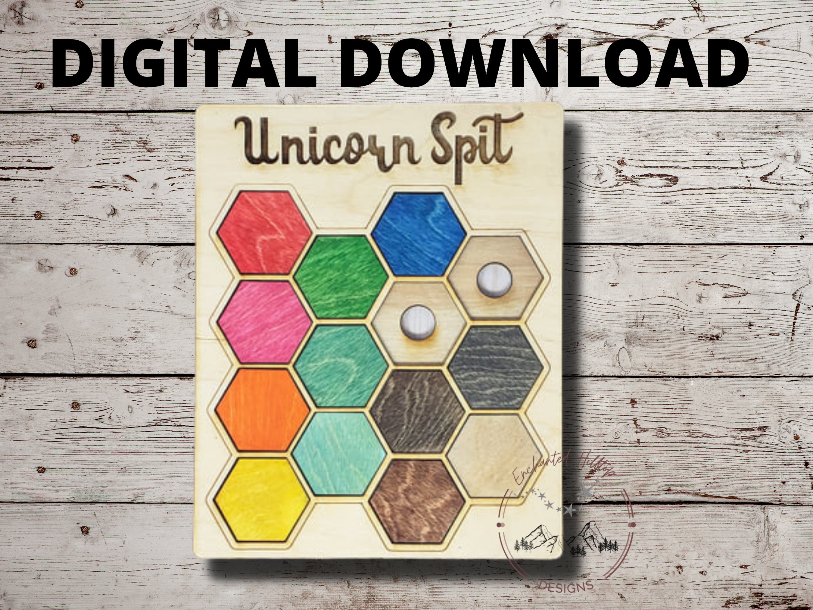 Unicorn Spit Sample Board - DIGITAL FILE ONLY - Etsy