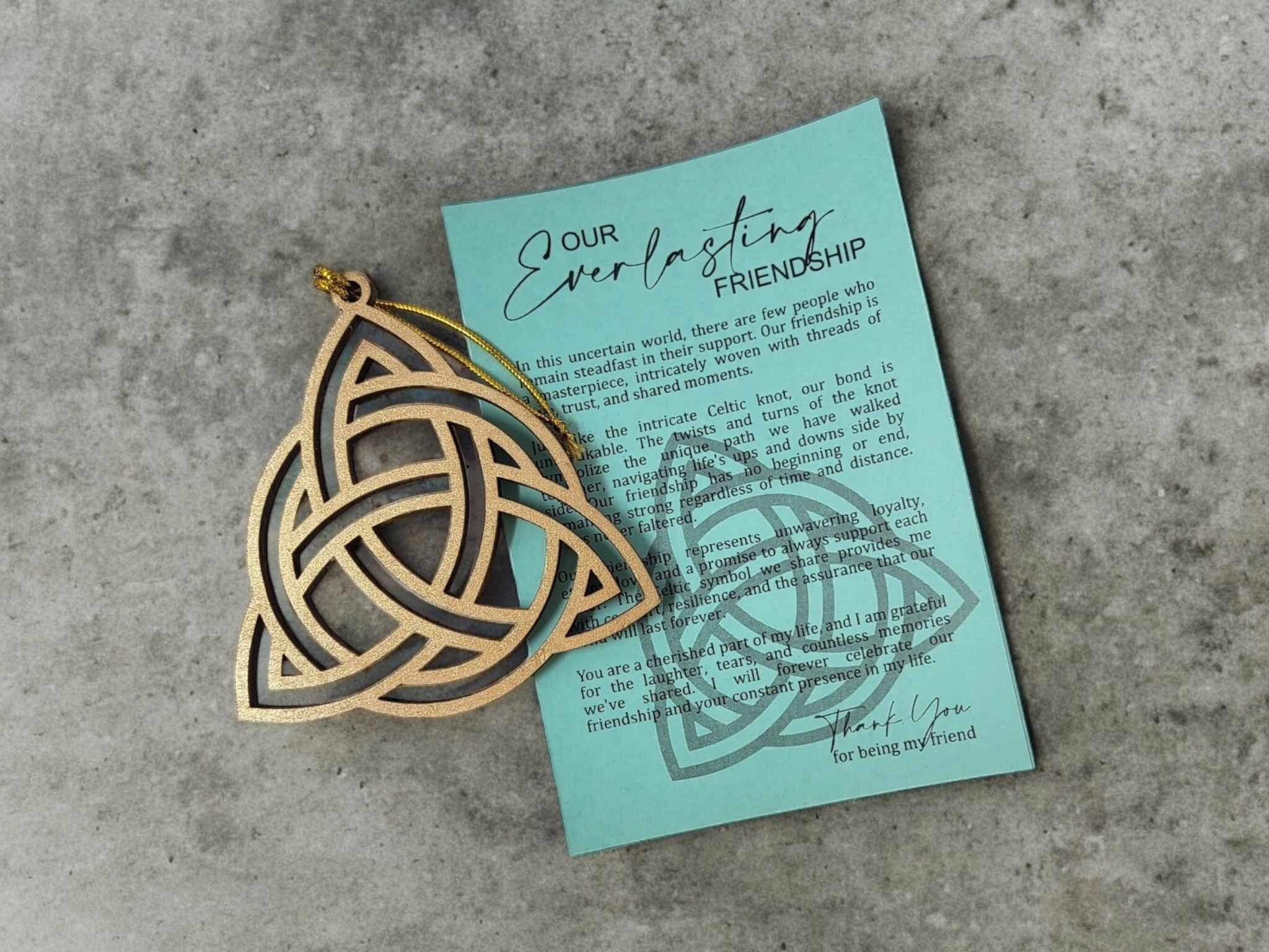 Celtic Knot Ornament - Symbol of Everlasting Friendship - Etsy