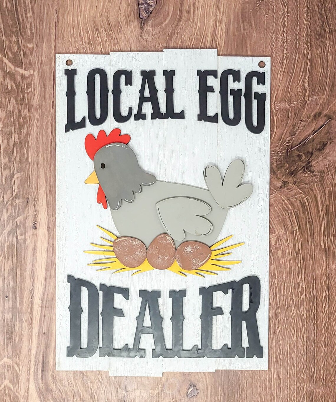 Laser Cut Local Egg Dealer Sign - Etsy