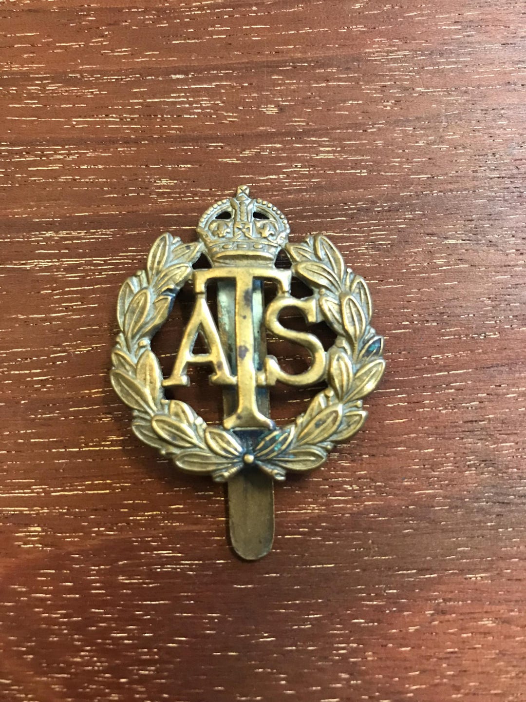 WW2 Period ATS Cap Badge - Etsy