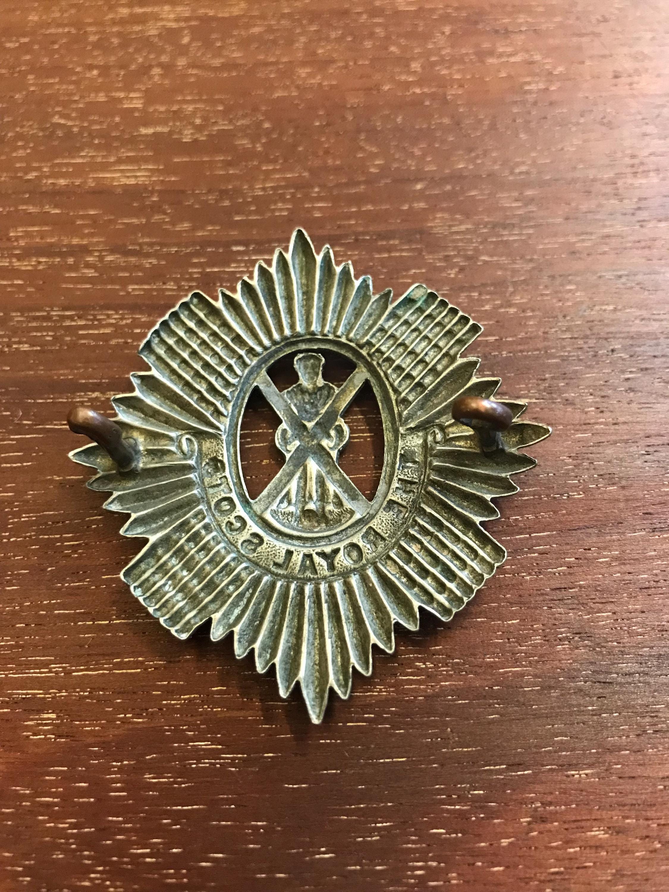 WW2 Period the Royal Scots Cap Badge - Etsy UK