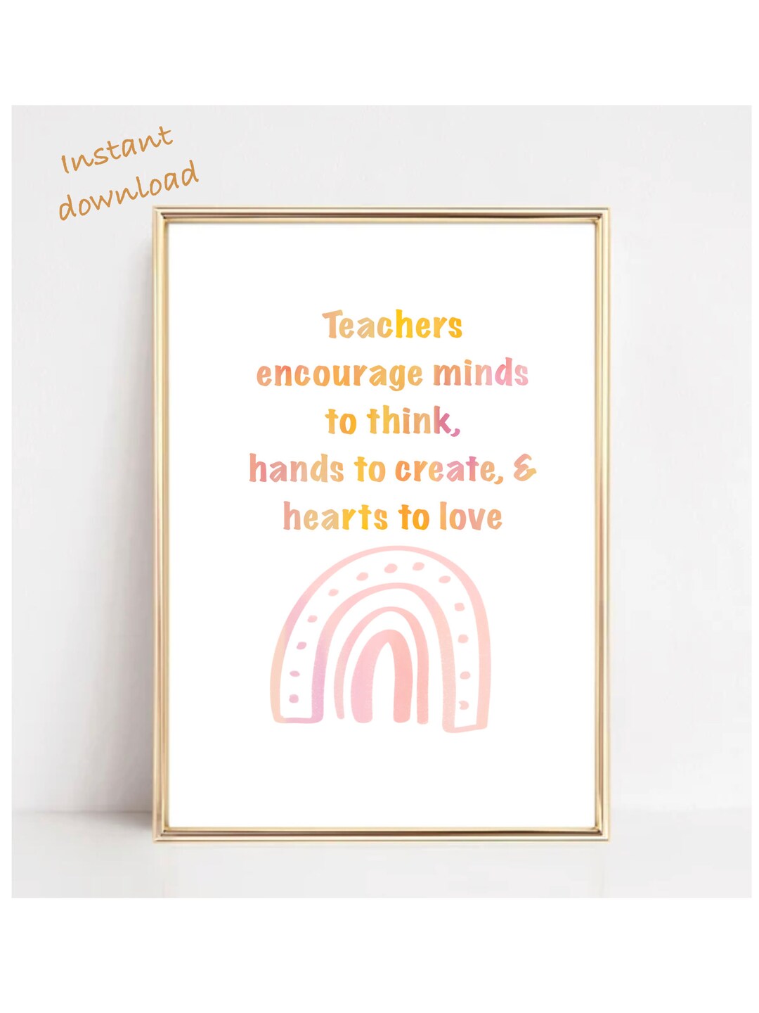 Teacher Printable, Appreciation or End of Year Gift - Etsy