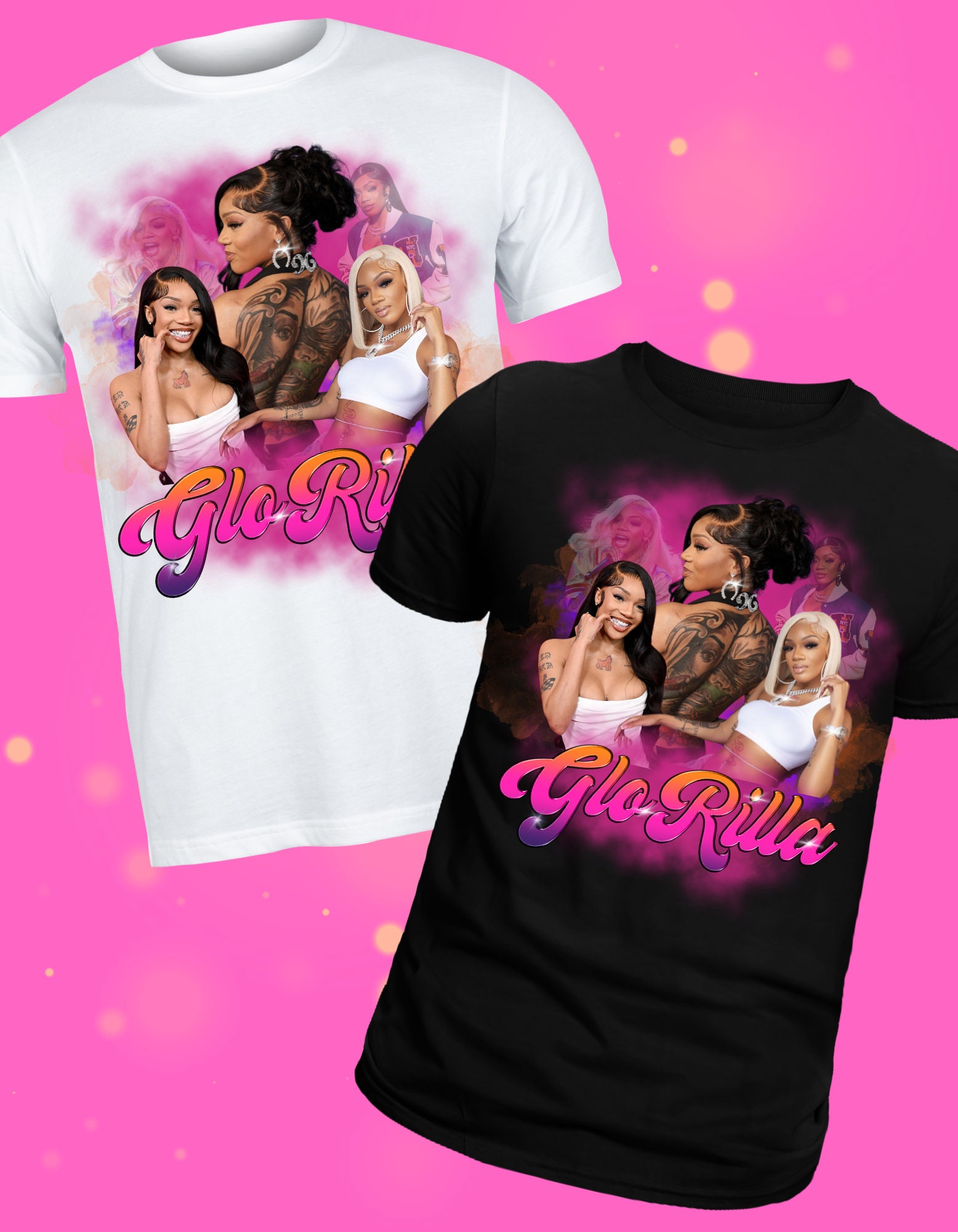 Glorilla Bootleg Concert Tee Fan Art Rapper Glorilla - Etsy