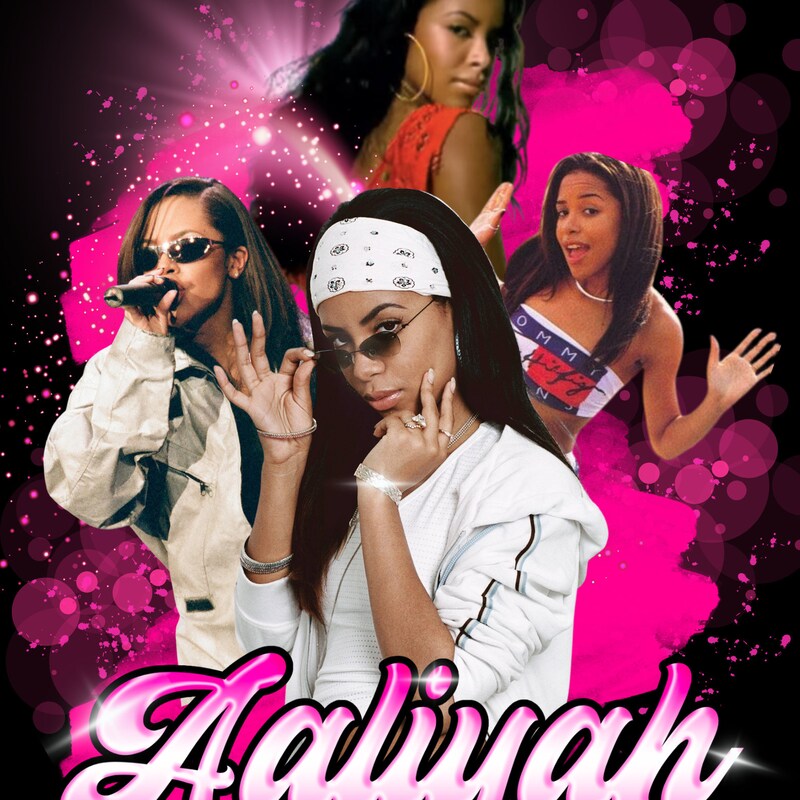 Aaliyah Svg - Etsy