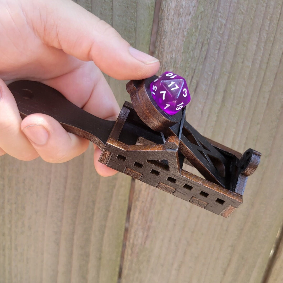 Dice Catapult - Handipult - Tabletop Games - DND - Dungeons and Dragons ...
