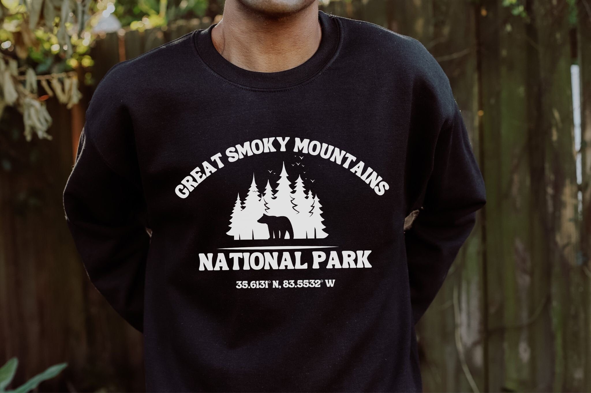 Great Smoky Mountains Sweatshirt/ Smoky Mountains Sweater/ Great Smoky ...