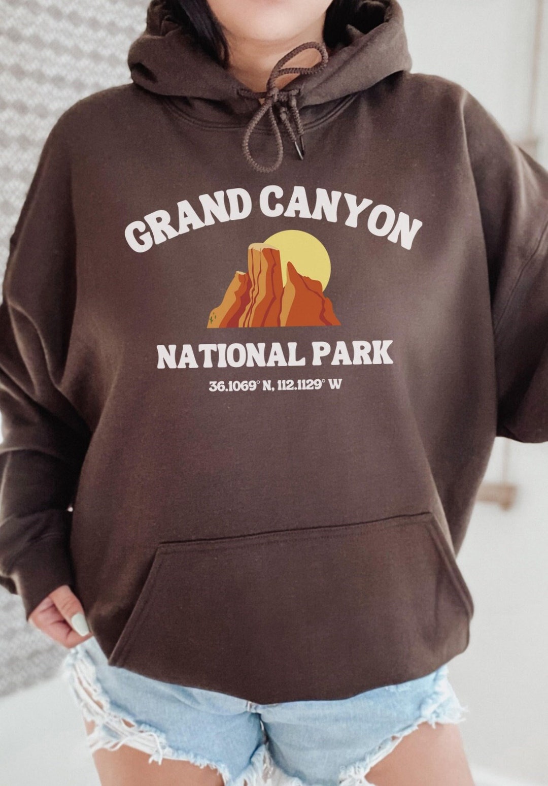Grand Canyon Hoodie/ National Park Hoodies/ Grand Canyon Gifts/ Vintage ...