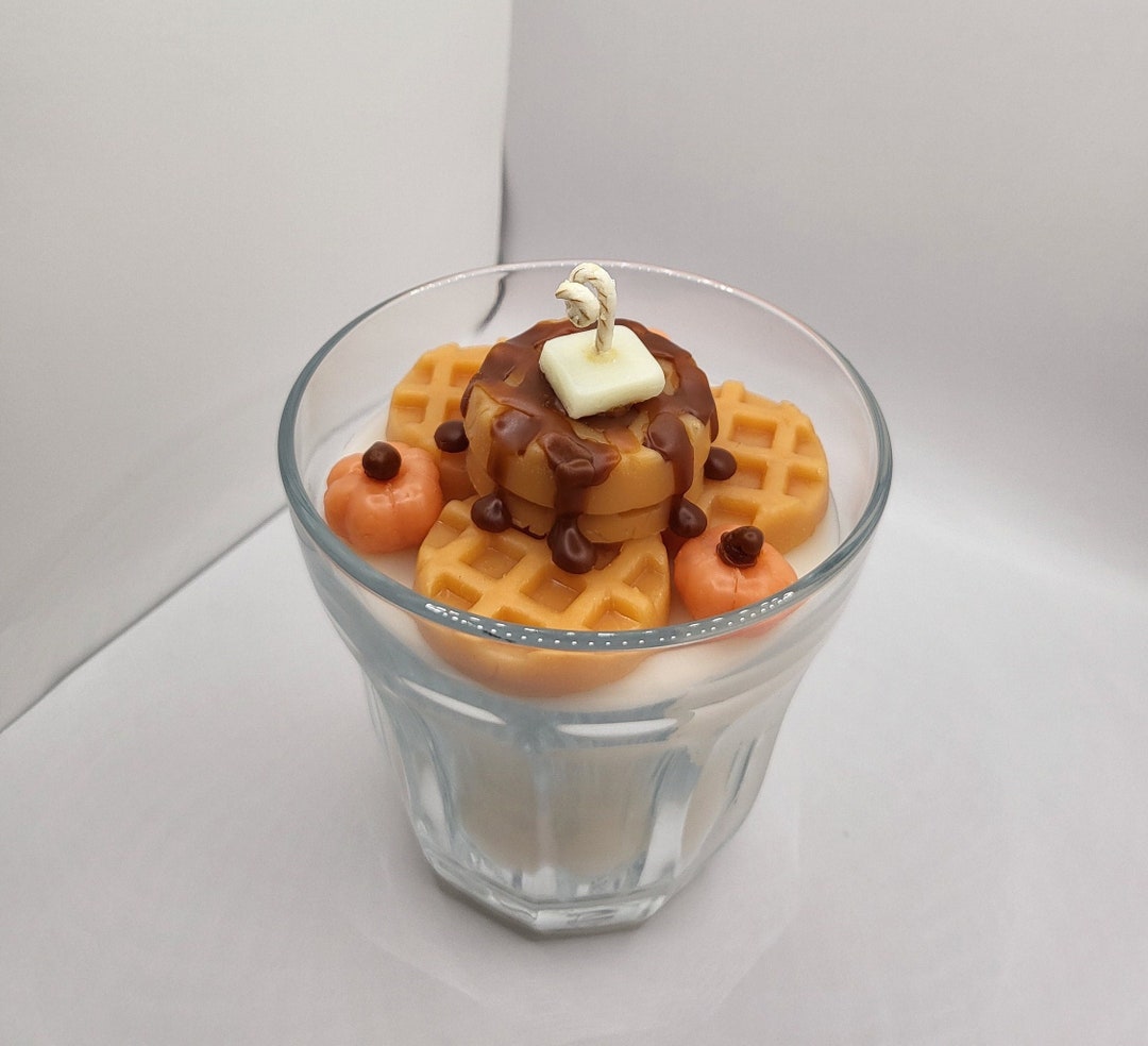 Custom Scent Pumpkin N' Waffles Container Candle Soy Blended Wax ...
