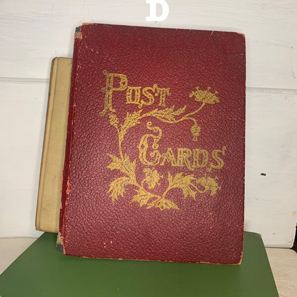 Postcard Book - Etsy