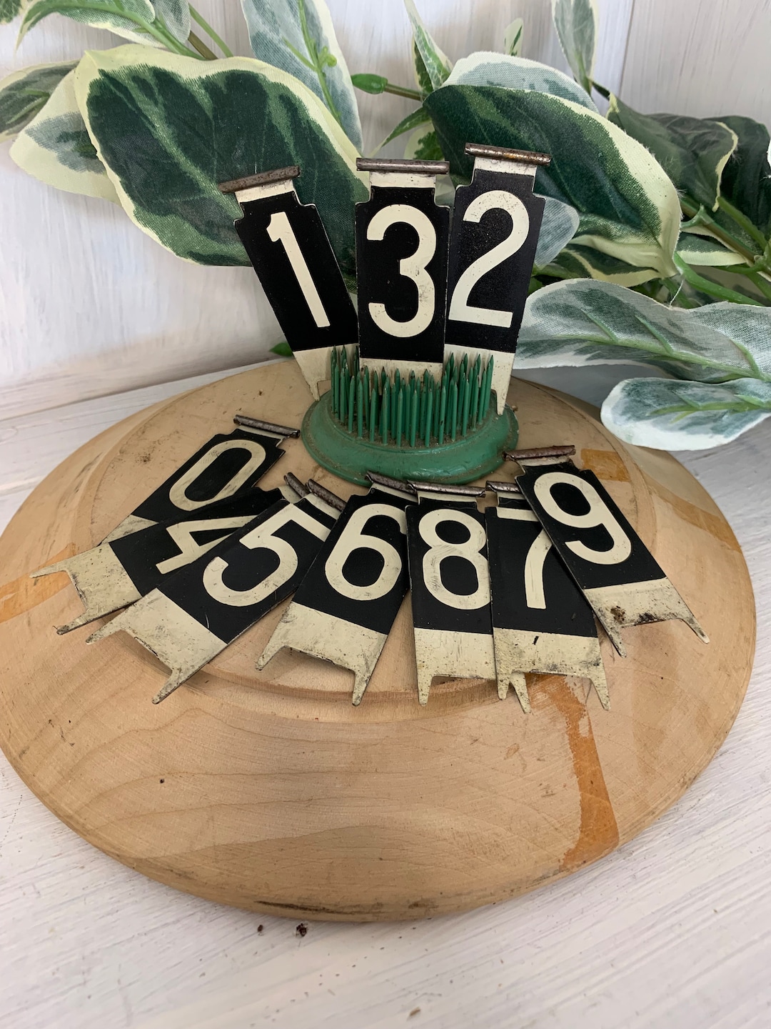 Vintage Metal Cash Register Numbers, Metal Numbers, Farmhouse Decor - Etsy