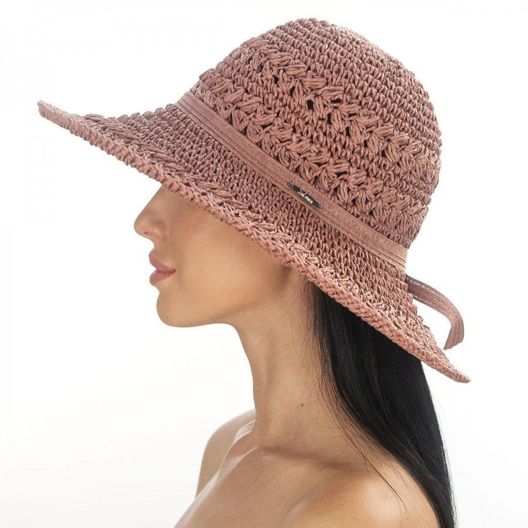 Women Summer Sun Hat - "sunset Pink" - Etsy