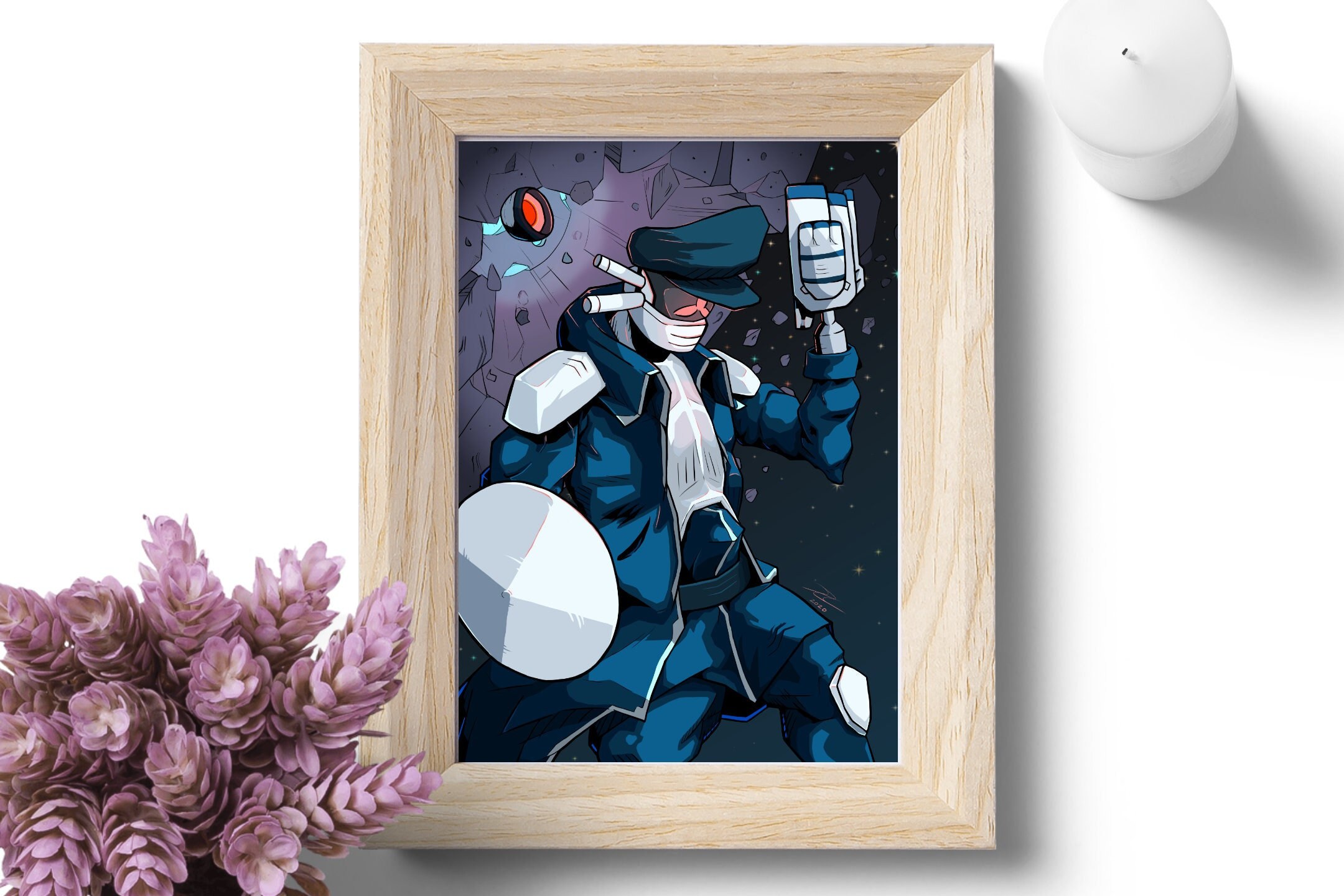 Captain - Art Print - Etsy