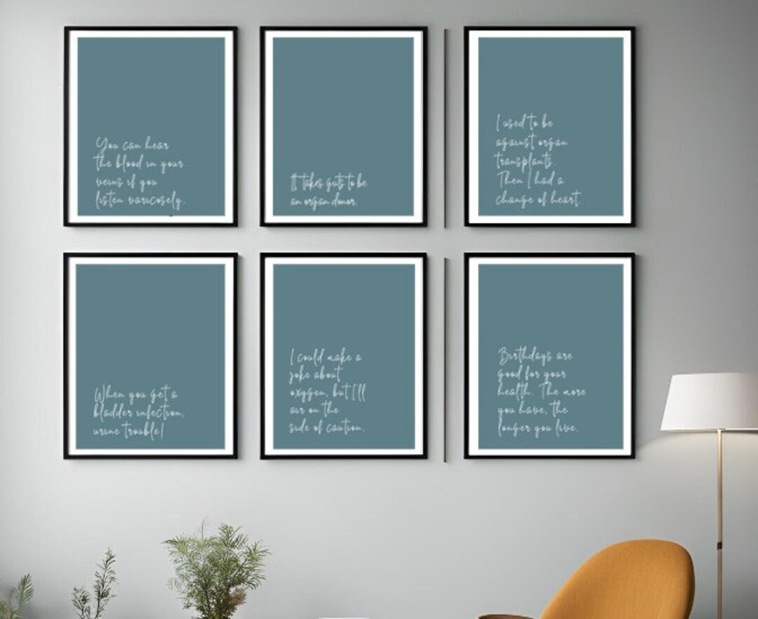 Funny Doctor's Office Decor, 9 Medical Puns, Funny Medical Quotes ...