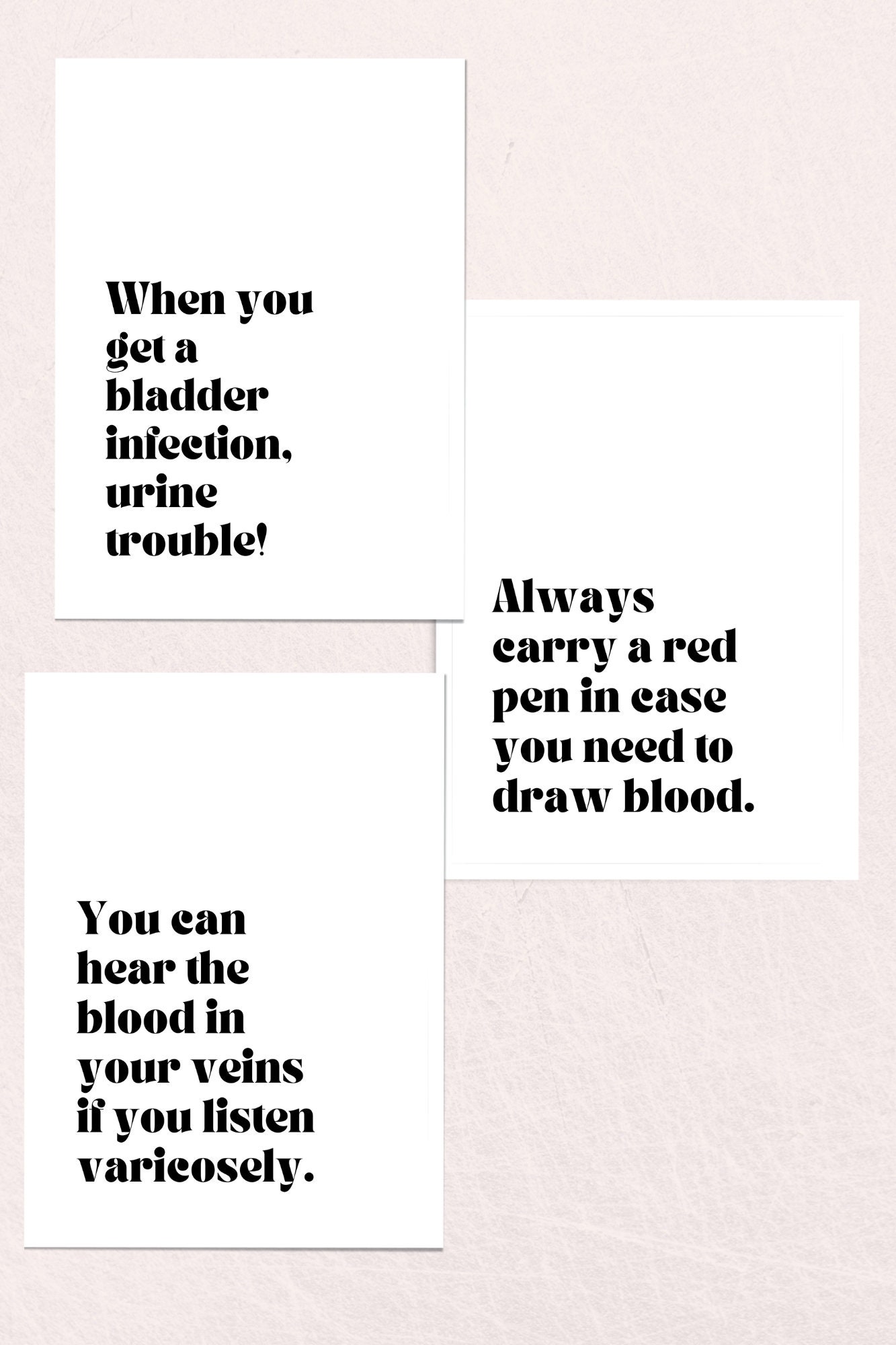 Funny Doctor's Office Decor, 9 Medical Puns, Funny Medical Quotes ...