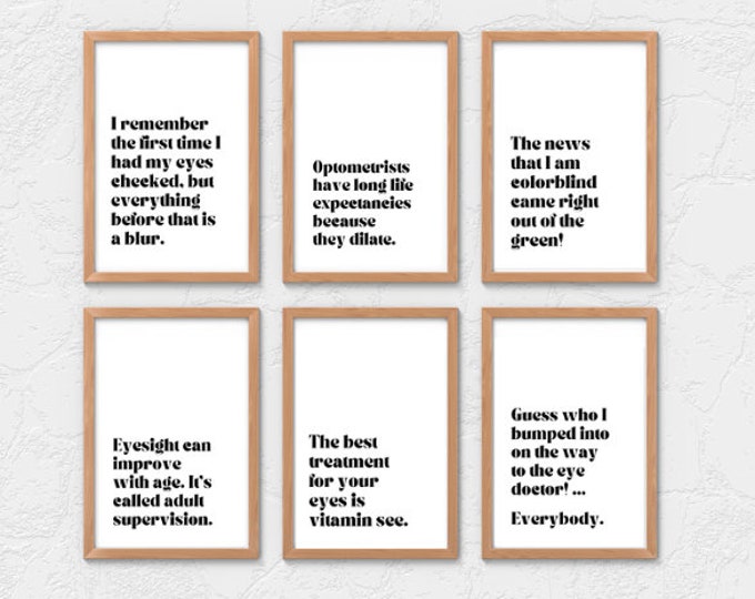 Funny Doctor's Office Decor, 9 Medical Puns, Funny Medical Quotes ...