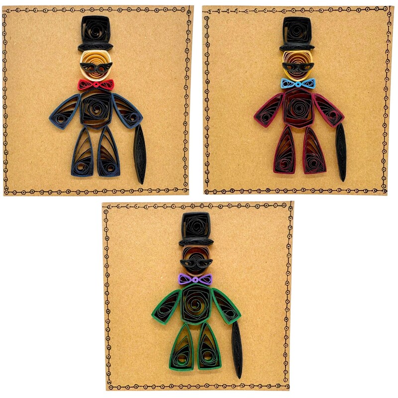 Paper Quilled Man - Etsy