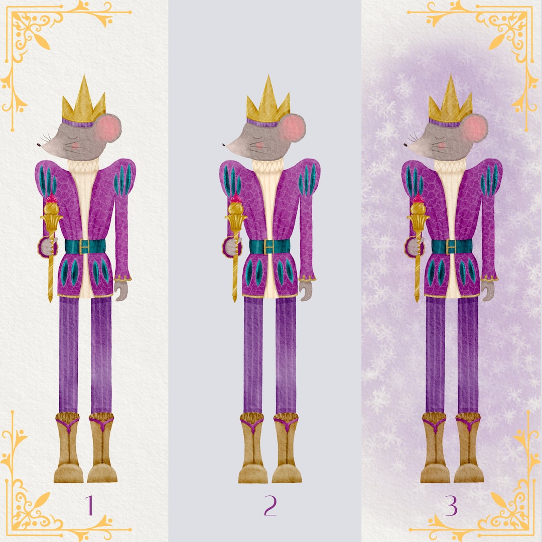 Nutcracker Mouse King PNG Nutcracker Ballet Christmas Art - Etsy