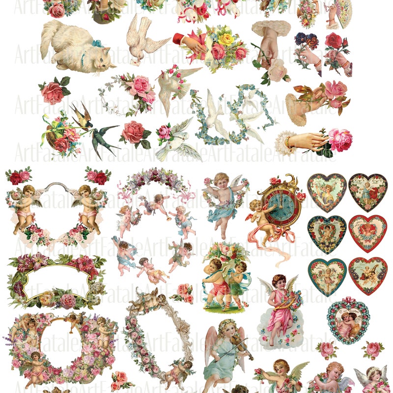 Victorian Cupid - Etsy