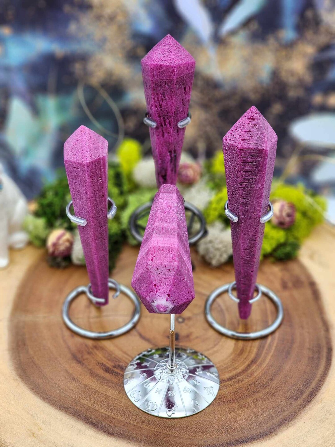 Honeycomb Ruby Wands - Etsy