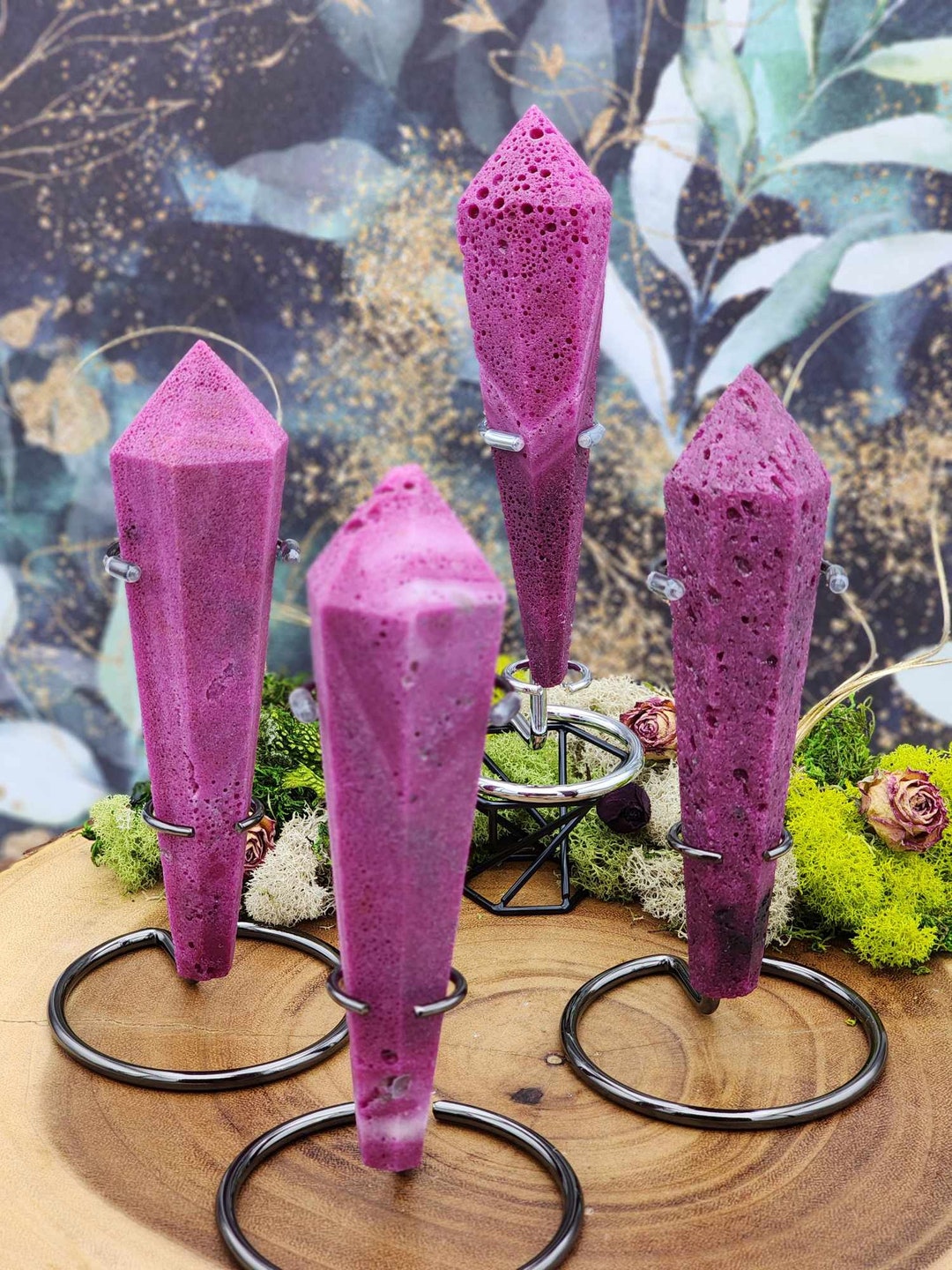Honeycomb Ruby Wands - Etsy