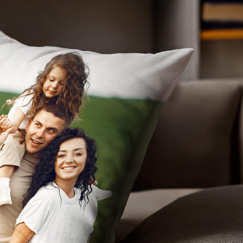 Custom Photo Collage Pillow, Personalized Picture Pillow, Throw Pillow ...