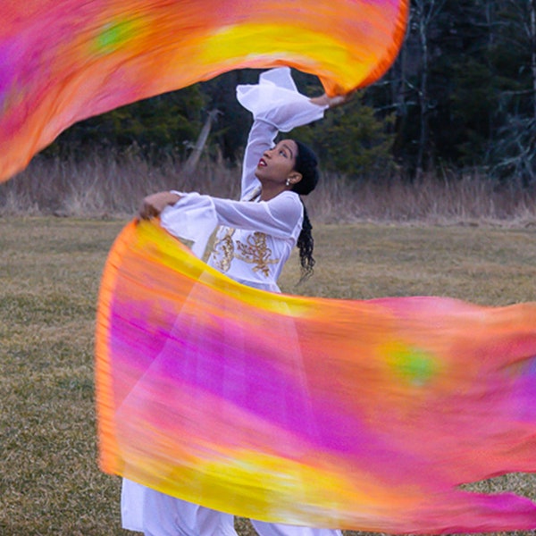 Fire on the ALTAR Silk Worship Flags Praise Flags Worship Flags Set ...