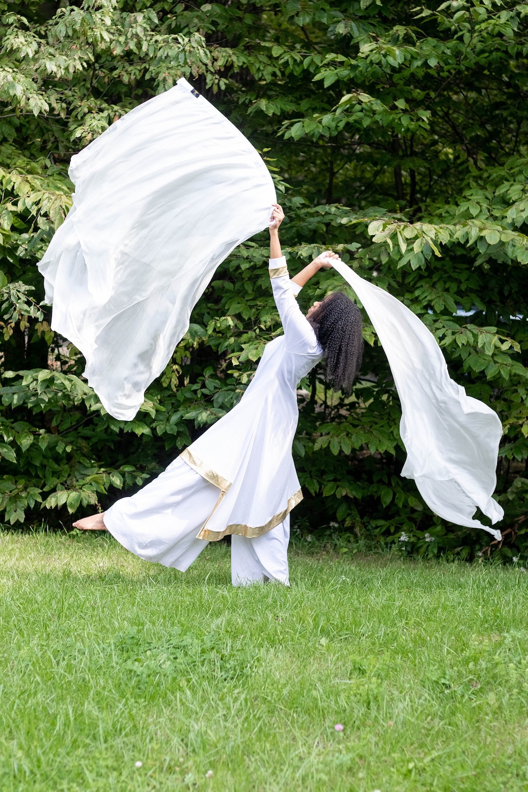 TENT OF MEETING - Triple Layers Flags - Silk Worship Flags - Praise ...