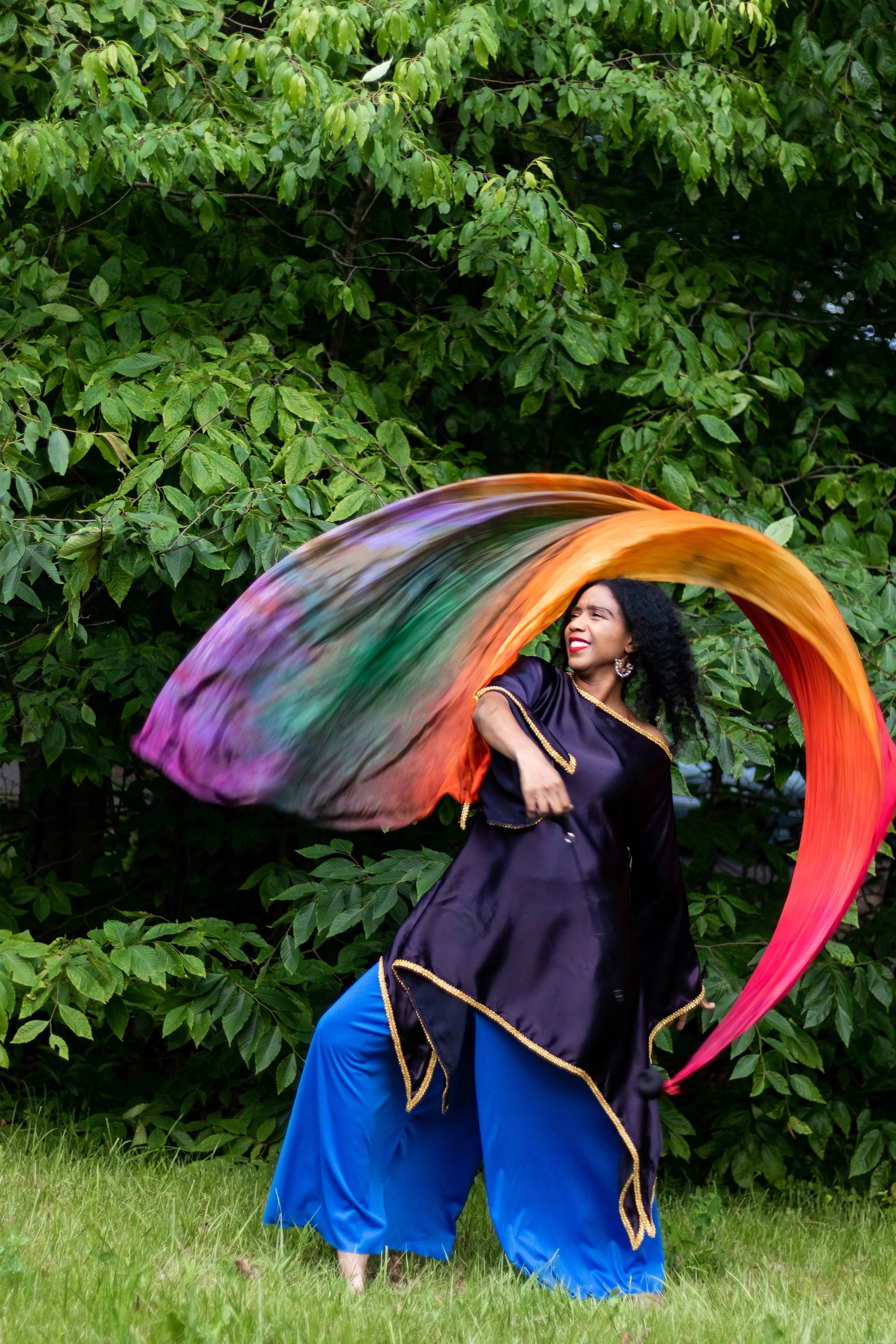 Prophetic Silk Veil Poi 2 in 1 VEIL POI - Etsy